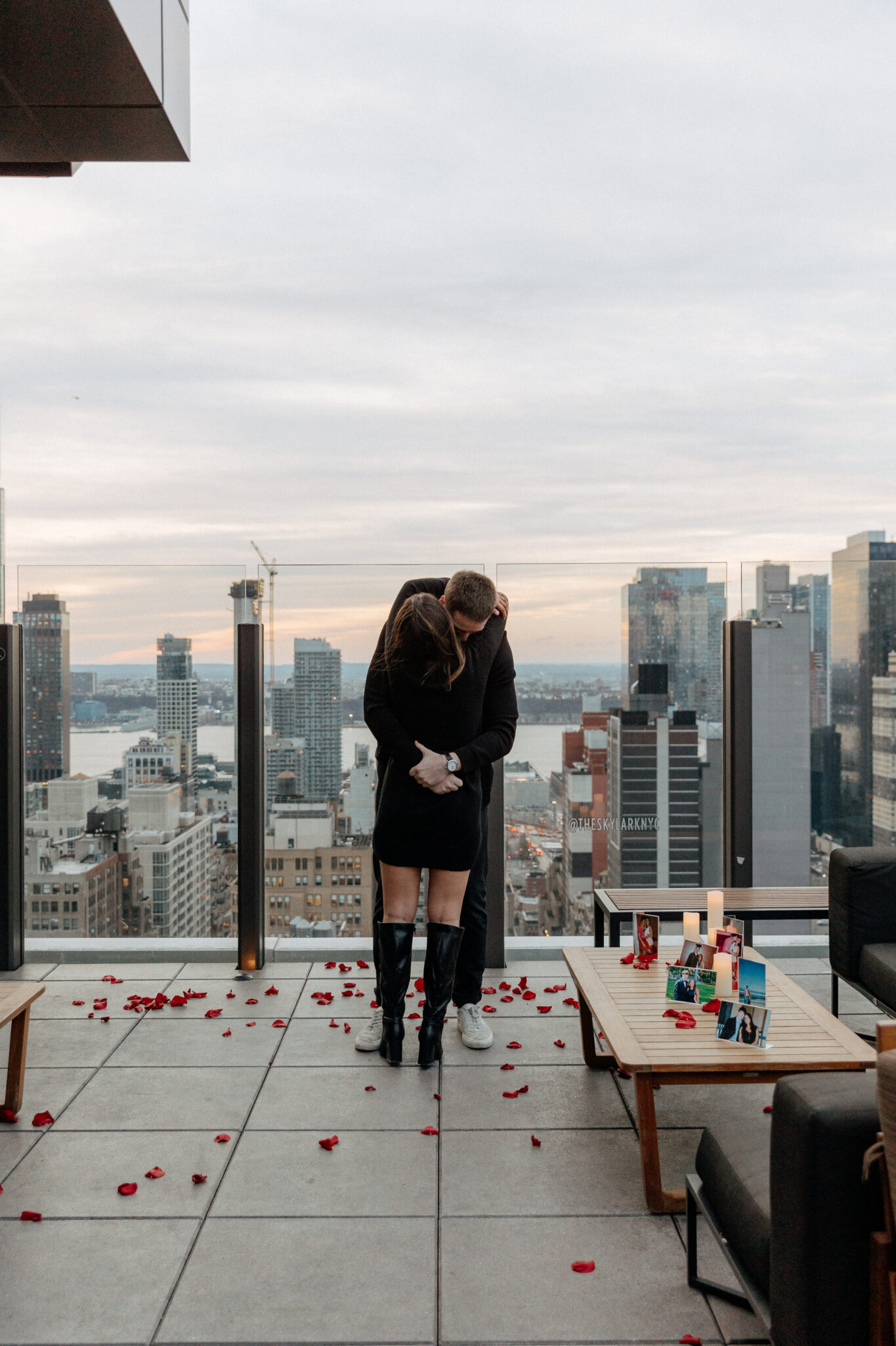 A Surprise Nyc Rooftop Proposal